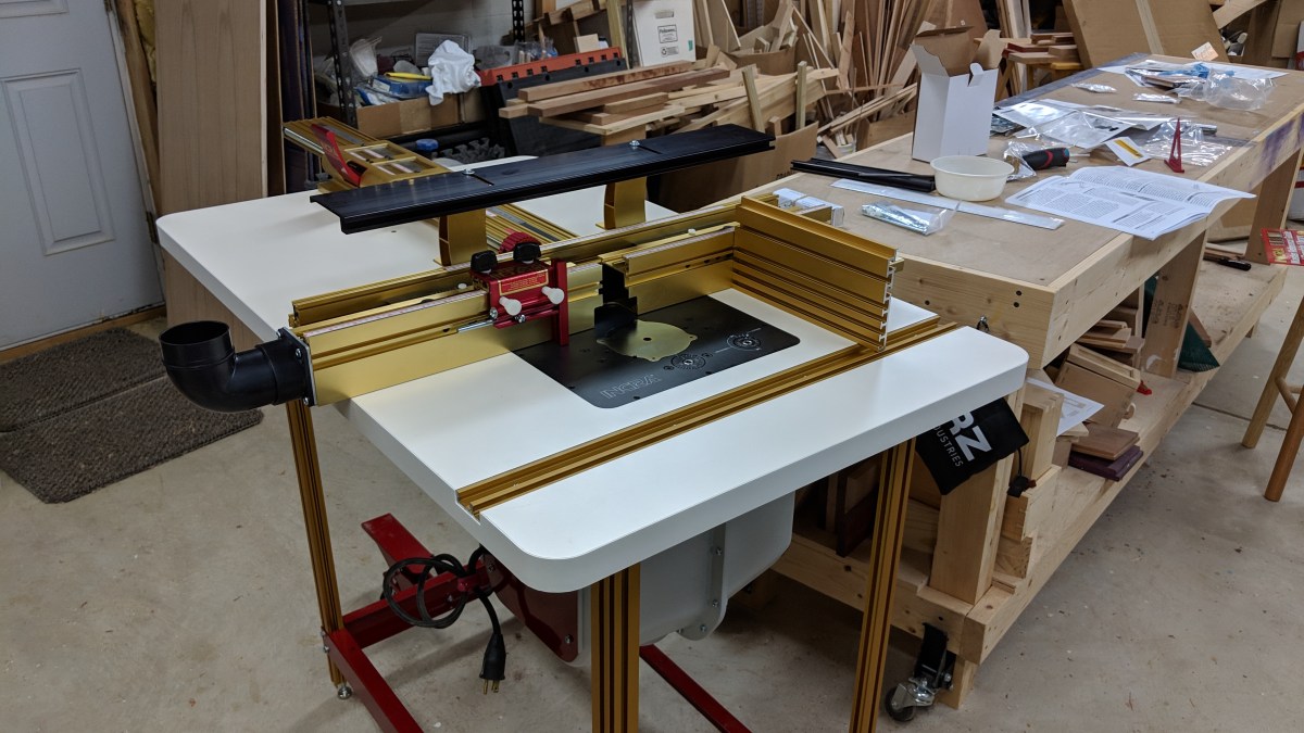 Incra LS Positioner Super System Router Table – Alex's Woodshop